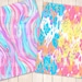 Happy Place - Rainbow Digital Papers - 12 Watercolor Summer Seamless ...