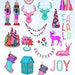 Christmas Cheer Clipart - 66 Piece Christmas Planner Clip Art ...