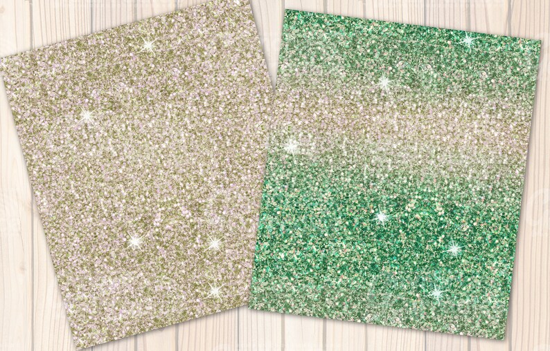 Glitter digital papers glitter seamless patterns in ombre | Etsy