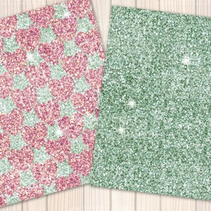 Glitter Digital Paper, Scrapbook Papers Sparkle Texture Seamless ...