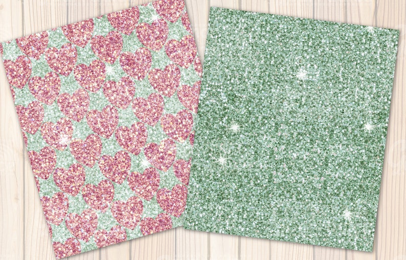 Glitter Digital Paper, Scrapbook Papers Sparkle Texture Seamless ...