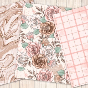 Coffee Digital Papers, 15 Watercolor Coffee Seamless Patterns, Cafe ...