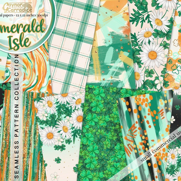 Irish Digital Paper - Etsy