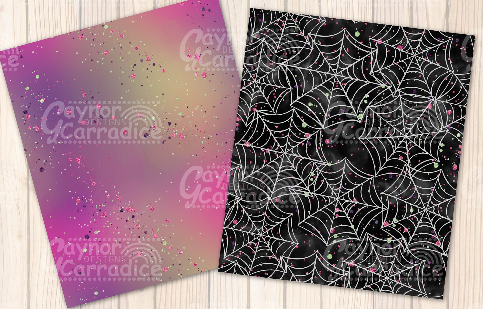 Cute Halloween Digital Papers Halloween Seamless Patterns - Etsy