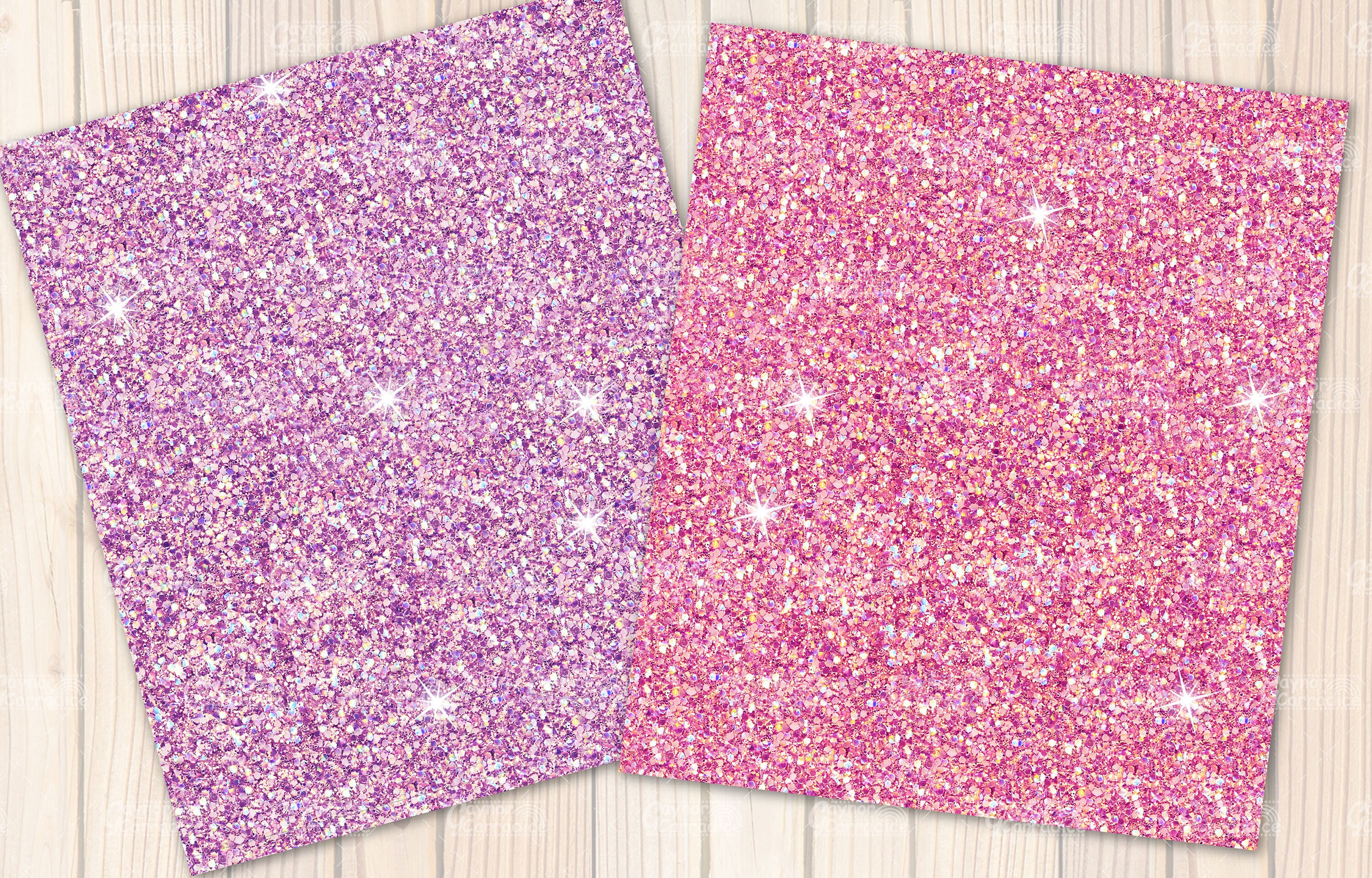 Easter Glitter Digital Papers - Pastel Ombre Glitter Seamless Patterns ...