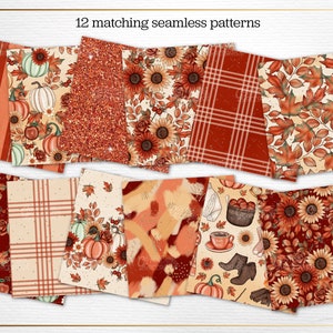 Autumn Favorites Clipart Bundle - Fall Digital Paper / Fall Clipart ...