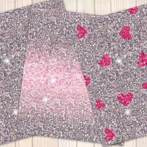 Valentines Day Glitter Digital Papers Pink, Red, Mint, Chocolate Ombre ...