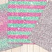 Glitter Digital Paper in Pink Mint Silver Ombre and Stripe - Etsy
