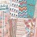 Boho Beach - Abstract and Floral Boho Digital Papers - 12 Watercolor ...