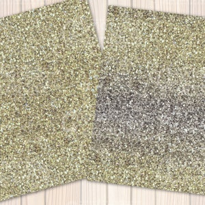 Pastel Glitter Digital Papers - Spring Ombre Glitter Seamless Patterns ...