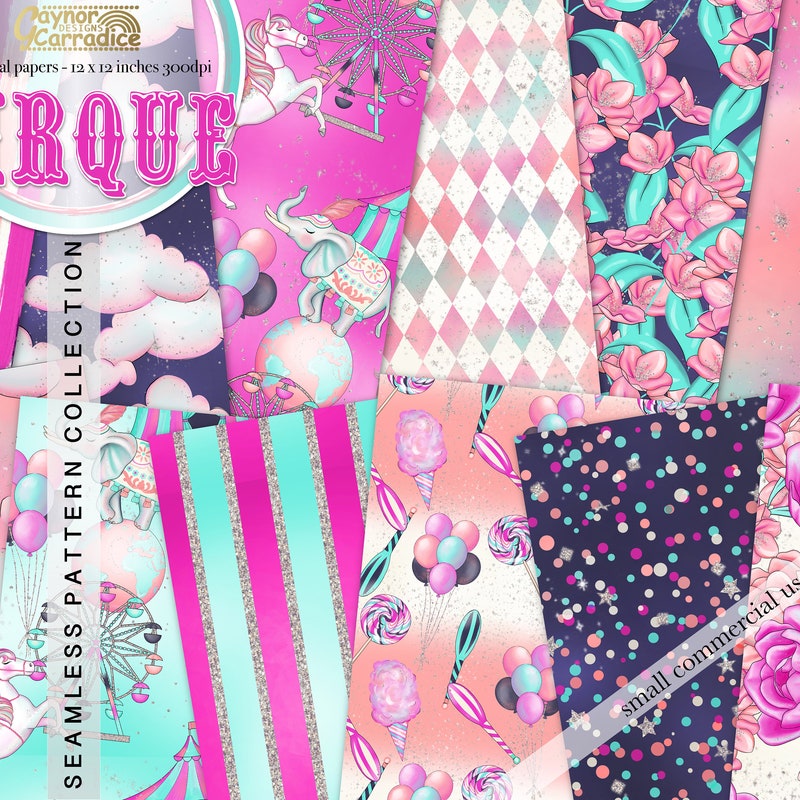 Carousel Wallpaper - Etsy