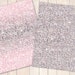 Pastel Glitter Digital Papers - Pink, Silver, Lilac, Mint Ombre Glitter ...