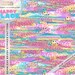 Brush Strokes Digital Paper - 1 X Rainbow Seamless Pattern, Bright ...