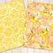 Watercolor Lemon Digital Papers 12 Summer Seamless Patterns - Etsy