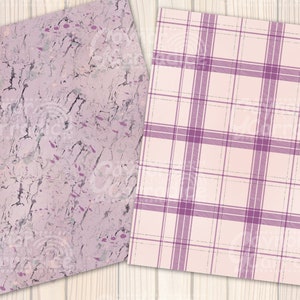 Cute Cats Digital Papers - 10 Watercolor Pastel Seamless Patterns ...