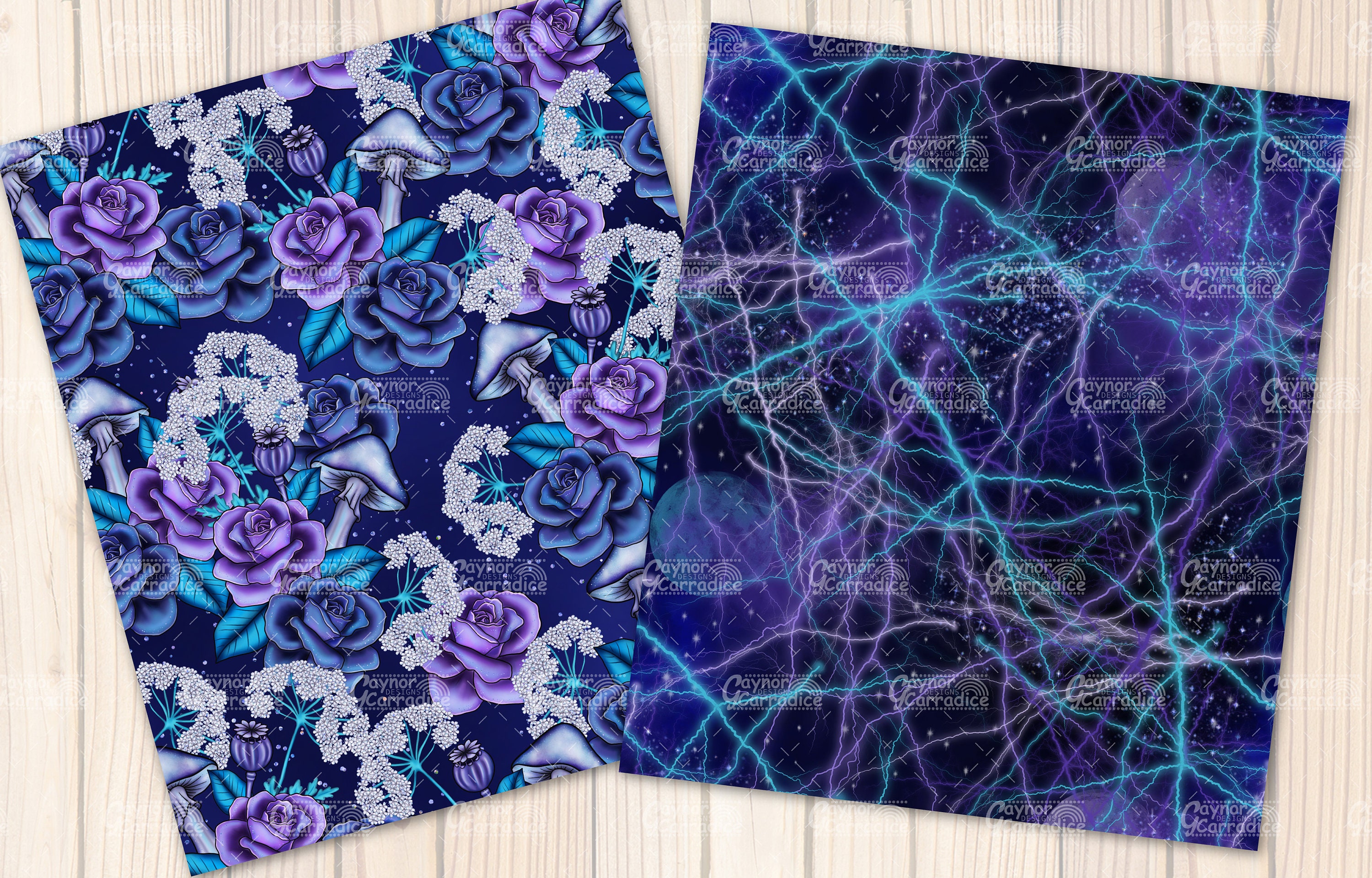 Watercolor Halloween Digital Papers 12 Witchcraft Seamless - Etsy Australia