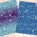 Witchcraft Halloween Glitter Digital Papers - Purple, Blue Ombre ...