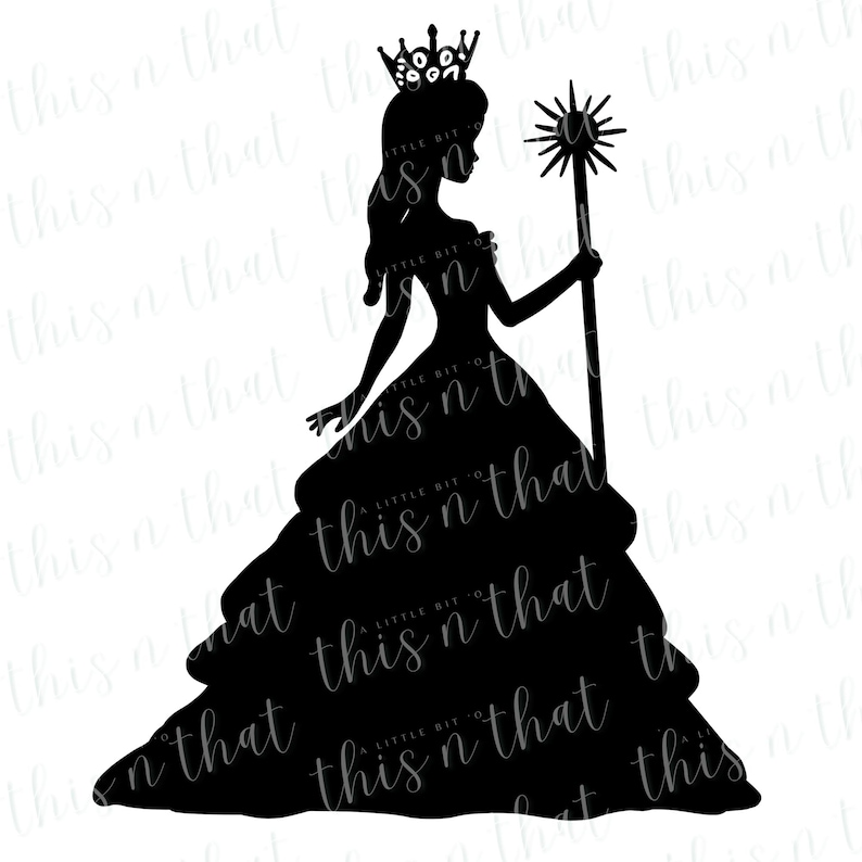 Wicked SVG Cut File, PNG, JPG, Glinda & Elphaba Silhouette - Etsy