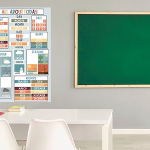 School Circle Time Calendar: Weather, Seasons, Days (digital Download ...