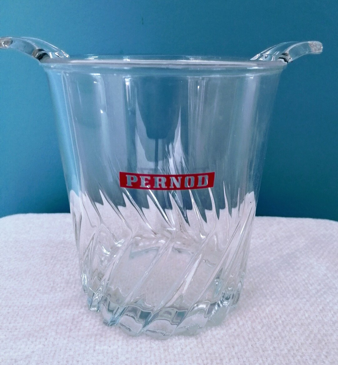 Vintage Pernod Ice Bucket in Glass Made in France - Etsy