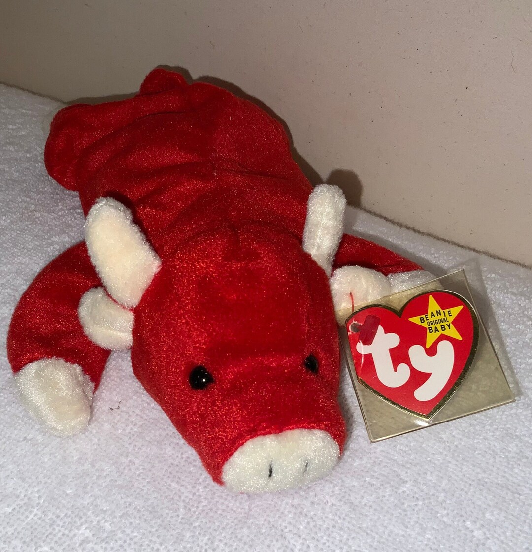 TY BEANIE Baby Snort (P.V.C. Pellets) - Etsy