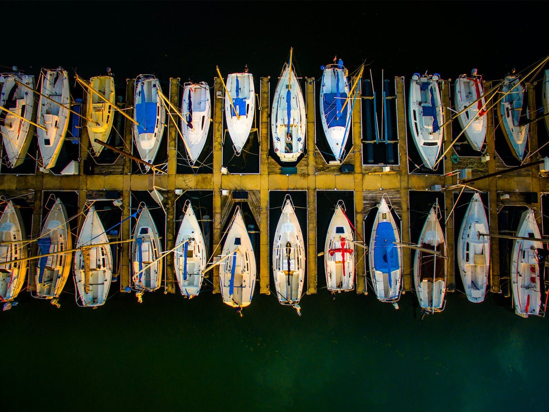 Grapevine Dock, Bird's Eye View Dallas, Texas Aerial Photography ...