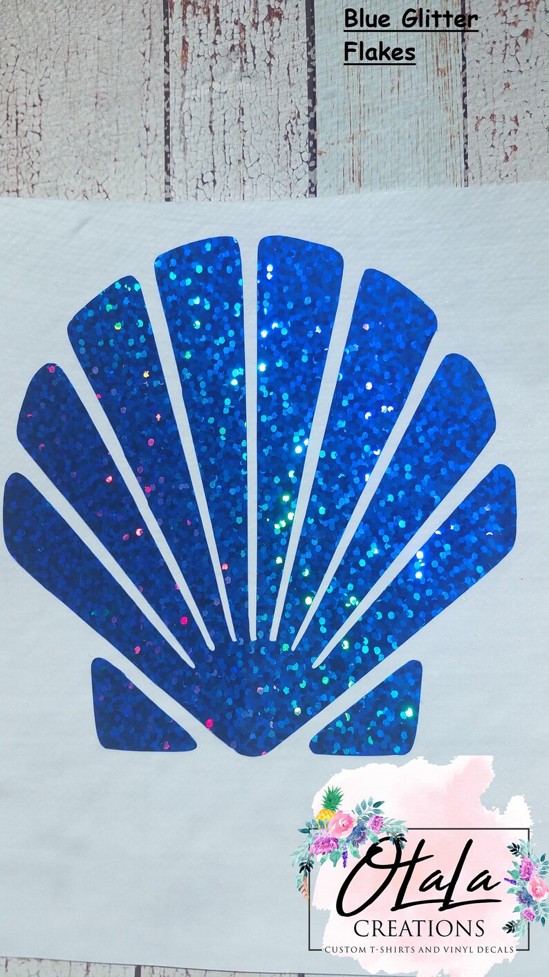 Seashell Clam Decal. Seashell Car window sticker. RTIC YETI | Etsy