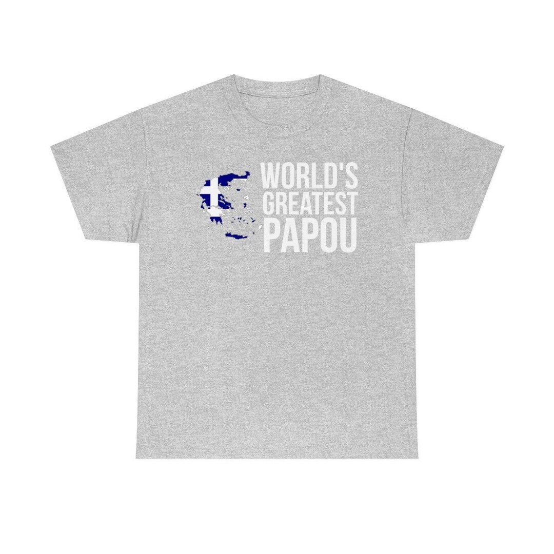 Papou Shirt, Greek Grandpa Gift, Papou Tshirt, Papou T Shirt, Best ...
