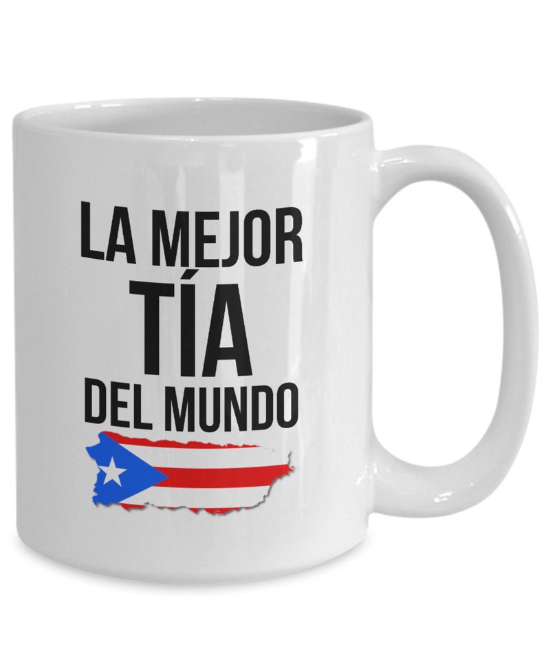 Tia Mug Tia Coffee Cup Tia Coffee Mug La Mejor Tía Del Etsy