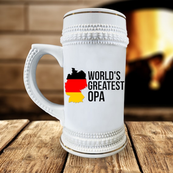 Opa Beer Mug Opa Beer Stein Opa Mug Opa Christmas Gift Opa | Etsy