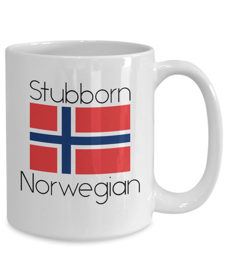 Funny Norwegian Coffee Mug, Norwegian Coffee Cups, Norwegian Mug ...