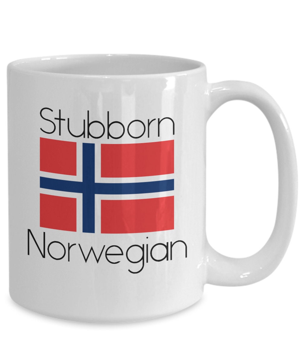 Funny Norwegian Coffee Mug, Norwegian Coffee Cups, Norwegian Mug ...