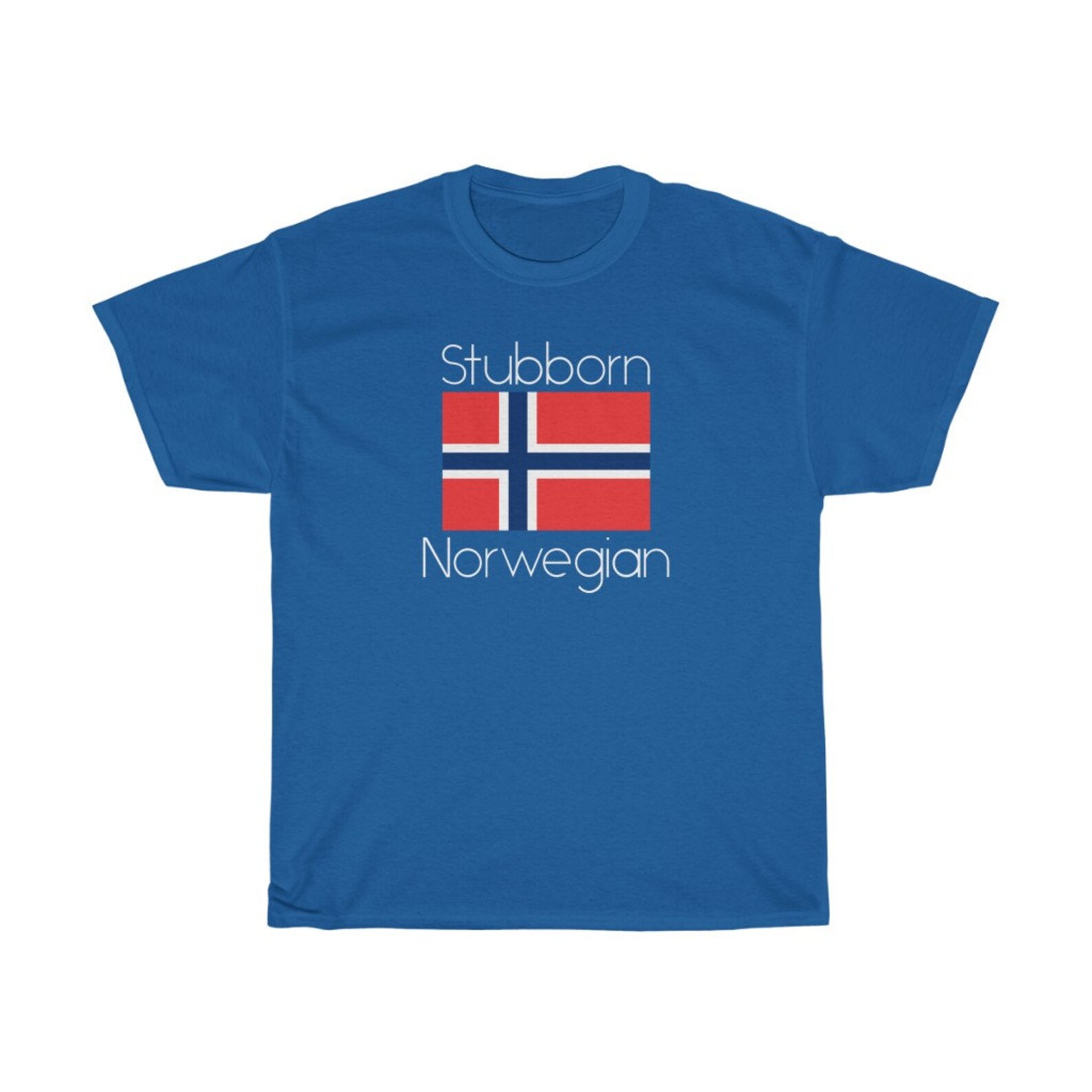 Stubborn Norwegian Shirt, Funny Norwegian Shirts, Norwegian Tshirt ...