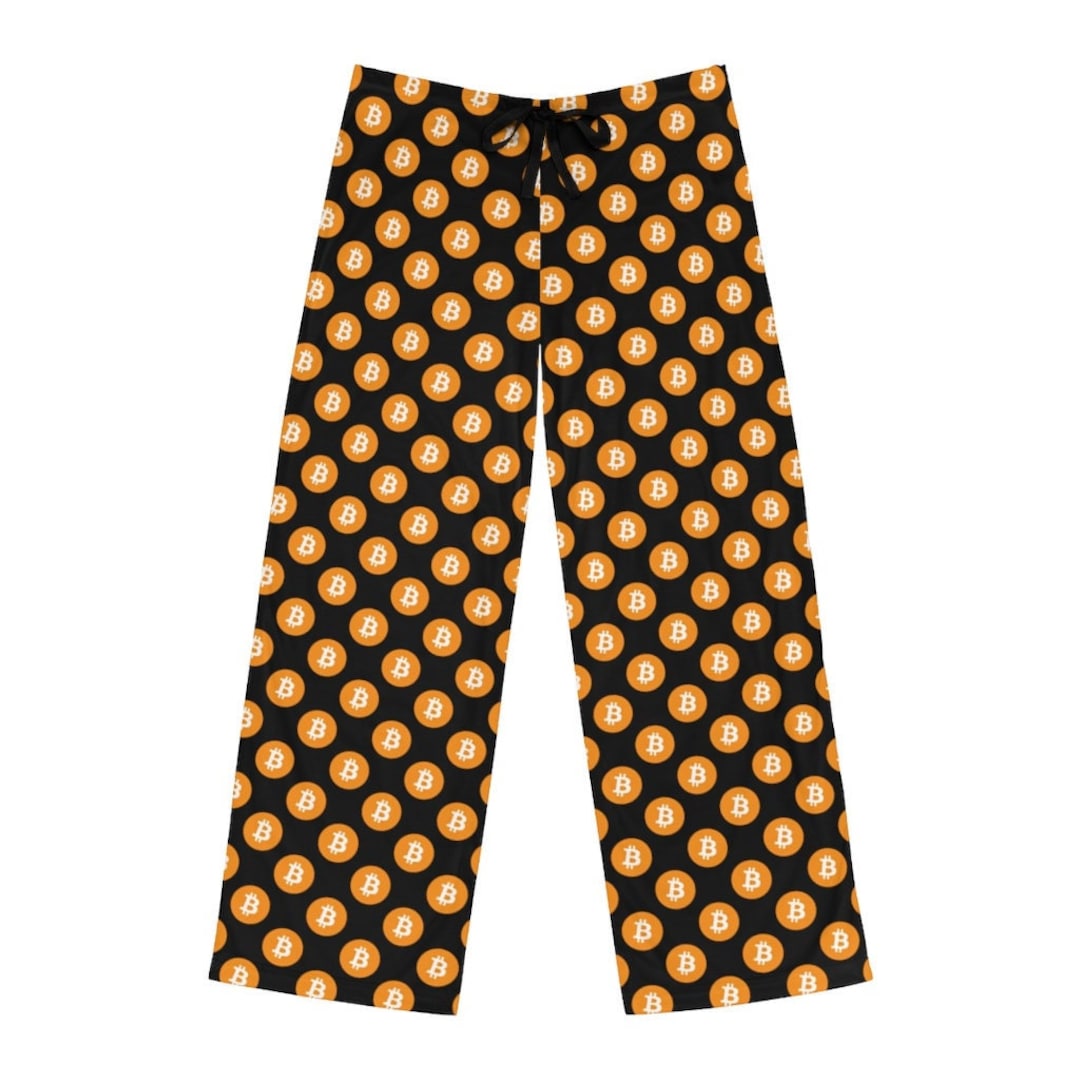 Bitcoin Pajama Pants, Bitcoin Pjs, Bitcoin Pajamas, Bitcoin Lounge ...