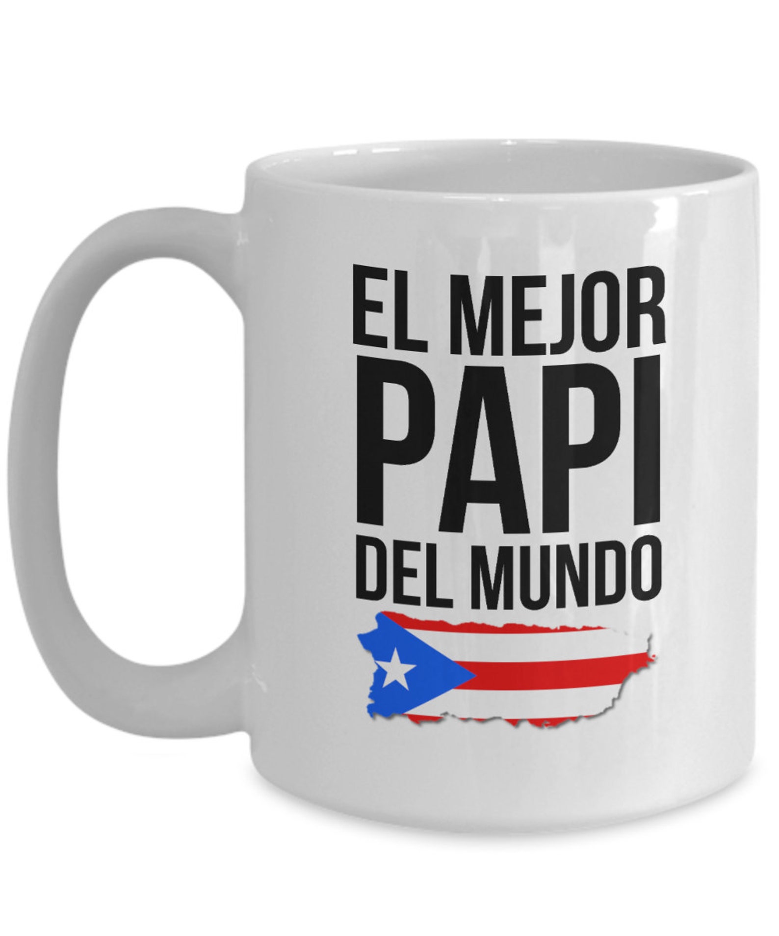 Papi Mug, Papi Coffee Mug, El Mejor Papi Del Mundo Mug, Papi Coffee Cup ...