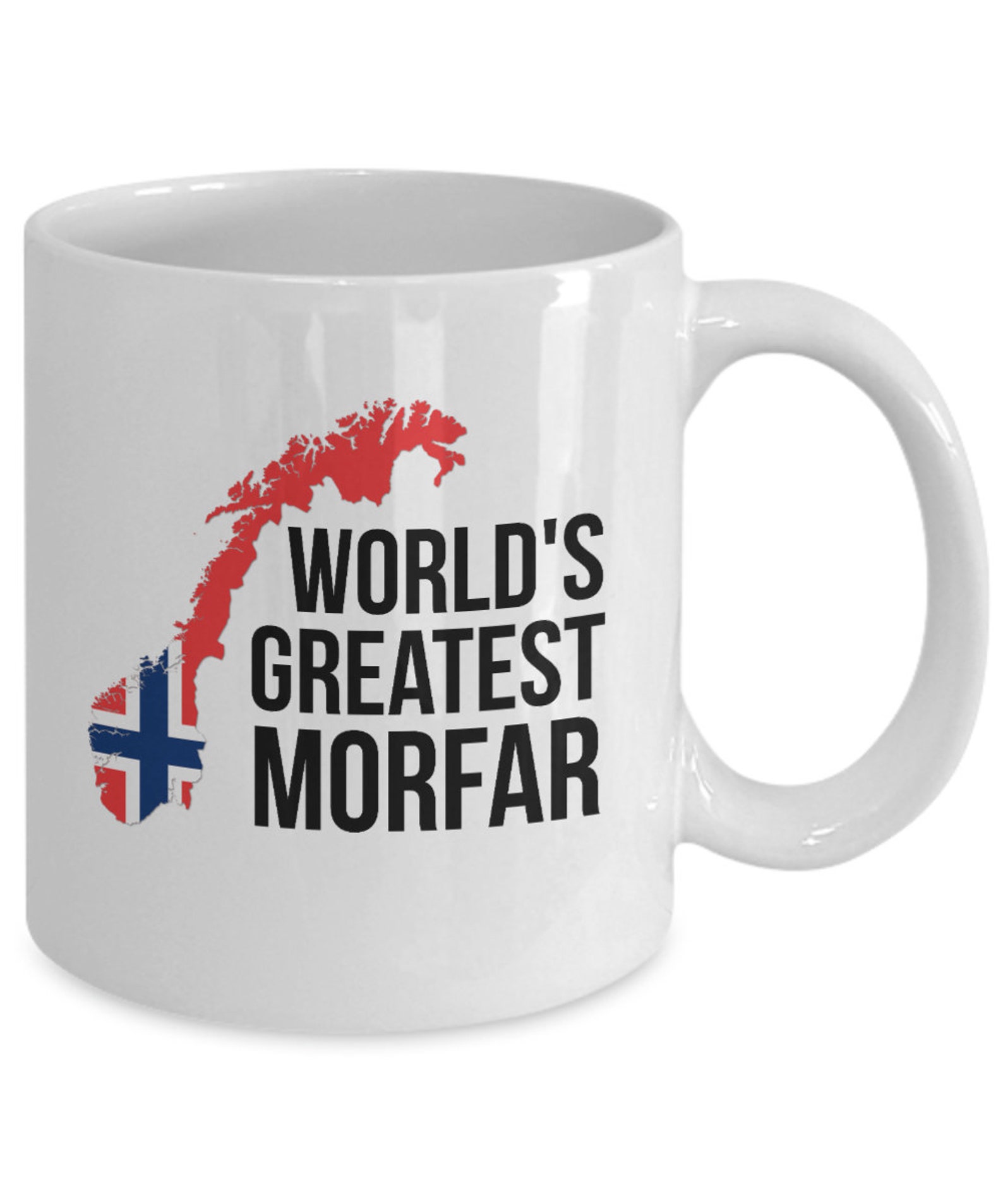 Morfar Mug Norwegian Coffee Cup Norwegian Coffee Mug - Etsy