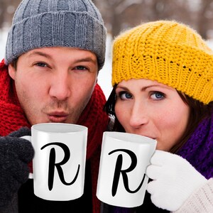 Initial Mug - Monogram Gifts With Letter R - Cute Name Coffee Mug ...