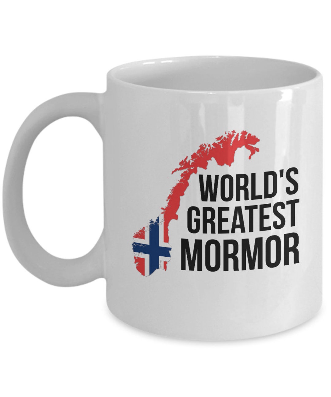 Mormor Mug - Norwegian Coffee Cup - Norwegian Coffee Mug - Norway ...