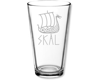 Viking Ship Glass | Etsy