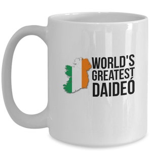 Daideó Mug, Irish Grandpa Coffee Cup, Daideó Coffee Mug, Daideó Cup ...