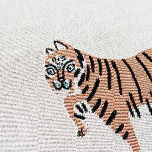 Tiger Personalized Throw Blanket: Jungle Decor, Maximalist Bedroom ...