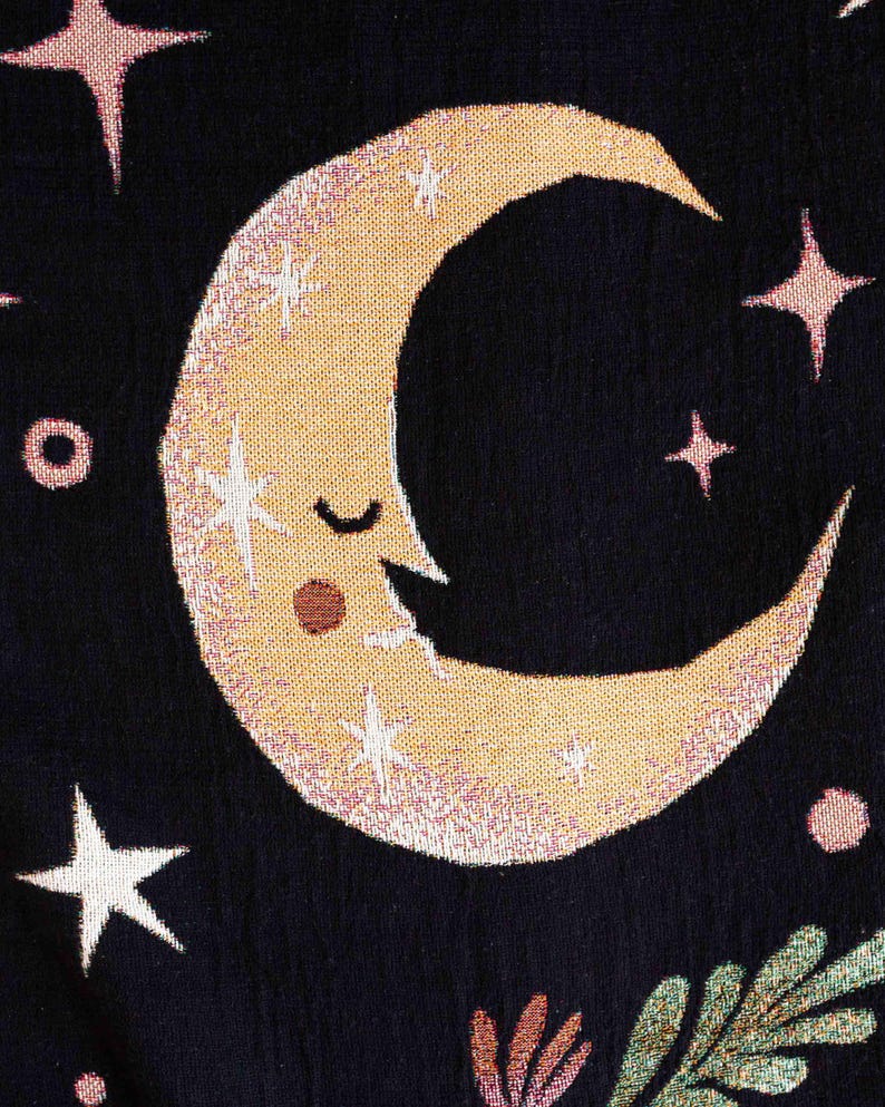 Moon & Sun Blanket: Gift for Her, Whimsical Personalized Baby Present ...