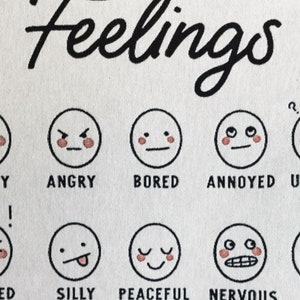 Feelings Tapestry: Woven Wall Hanging for Nursery, Kids Bedroom or ...