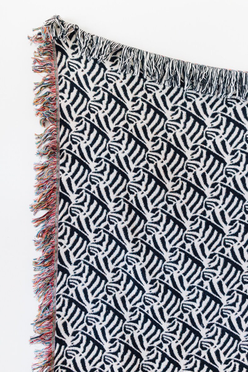 Zebra Print Blanket Throw Blanket for Animal Print Decor | Etsy