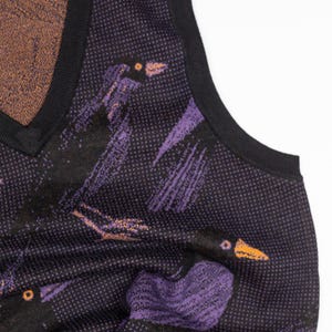 Crow Sweater Vest: Dark Cottagecore, Halloween Knit, Spooky Cute ...