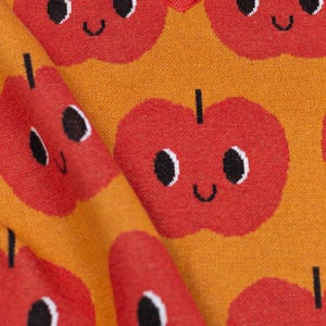 Apple Sweater Vest: Cute Red Knit, Quirky Whimsical Autumn Apparel ...