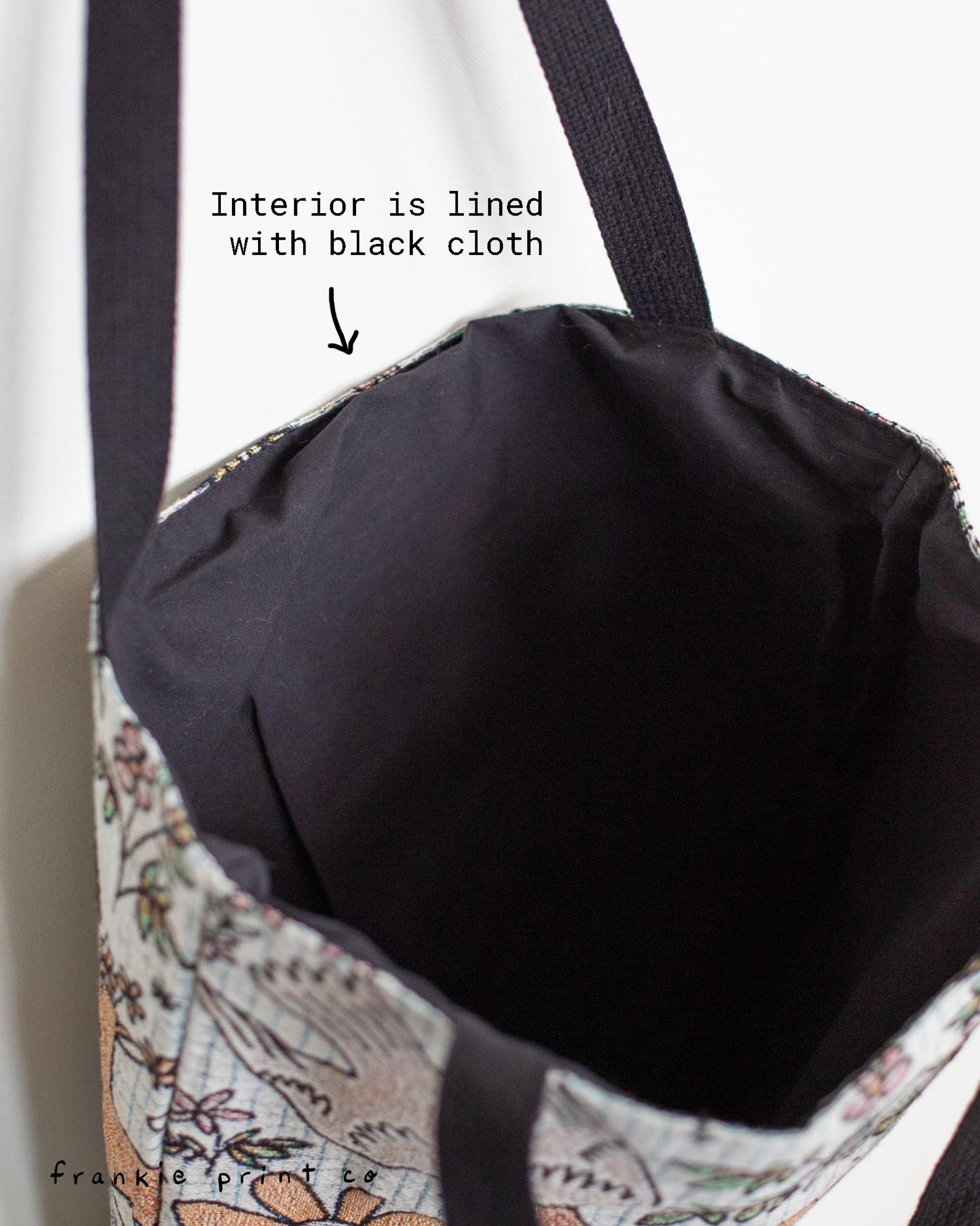 Witches Bookshelf Bag: Woven Tapestry Tote, Whimsigoth Goth Occult ...