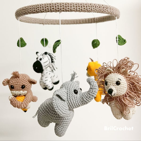 Crochet Baby Mobile - Etsy