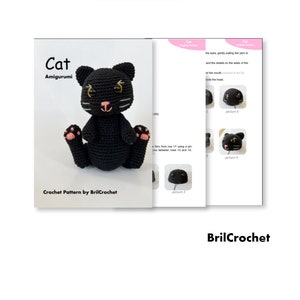 PATTERN Black Cat Crochet Pattern, Crafting an Iconic Symbol of ...
