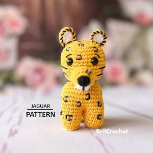 Amigurumi Jaguar Crochet Pattern: Create Your Own Adorable Small Jaguar ...